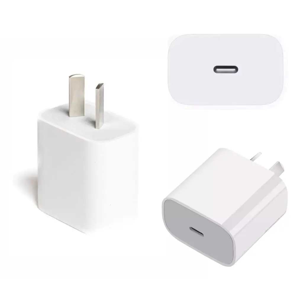CABEZALES PARA IPHONE 20w PATA OBLICUAS__MEDIO BULTO X 250 | Dolphincel